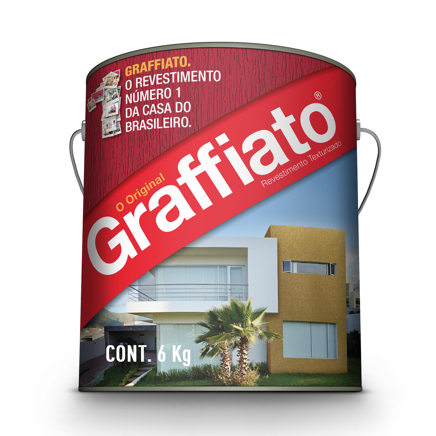 TEXTURA GRAFFIATO RISCADO PREMIUM GALAO TERRACOTA 6KG - HYDRONORTH
