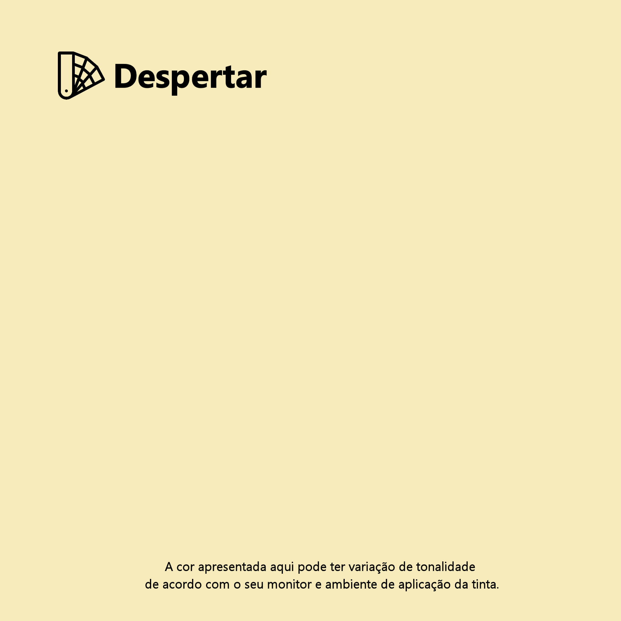 Tinta Acrílica Toque Fosco Despertar 3,2l - Suvinil