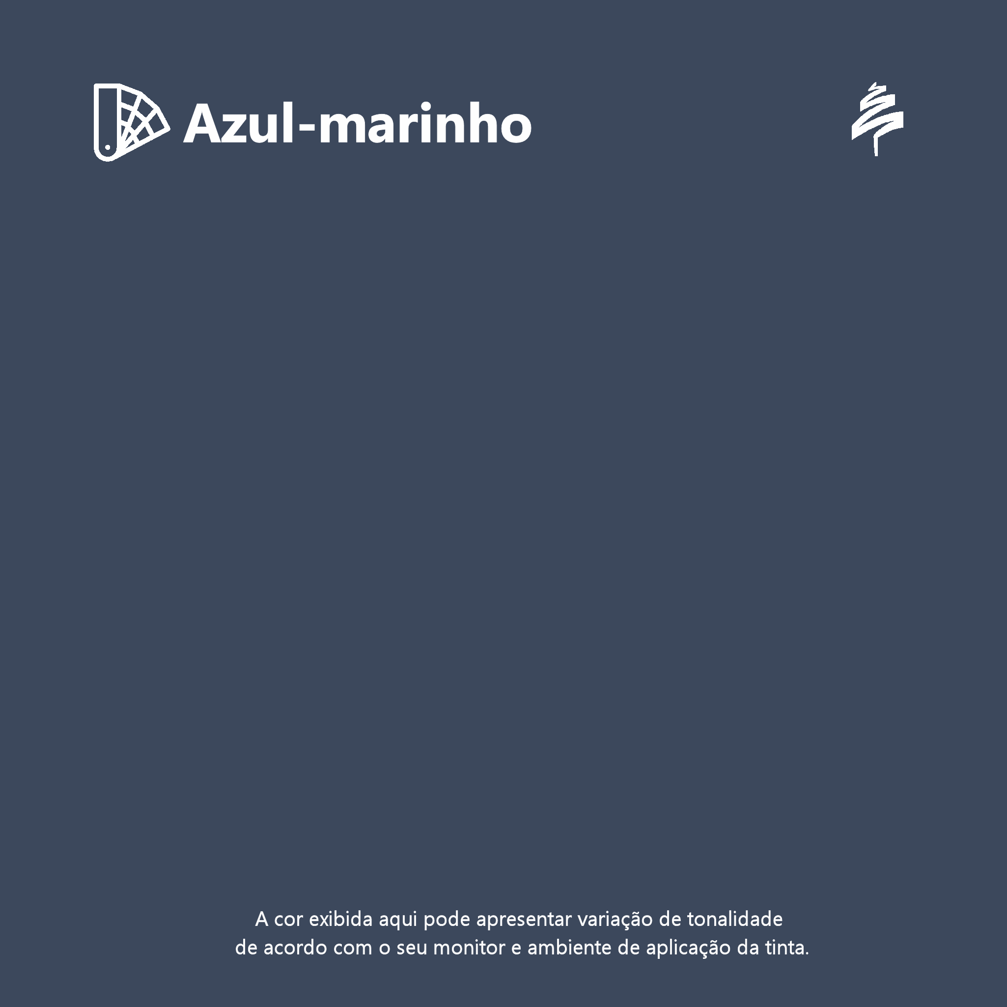 Tinta Acrílica Toque Fosco Azul-marinho 800ml - Suvinil